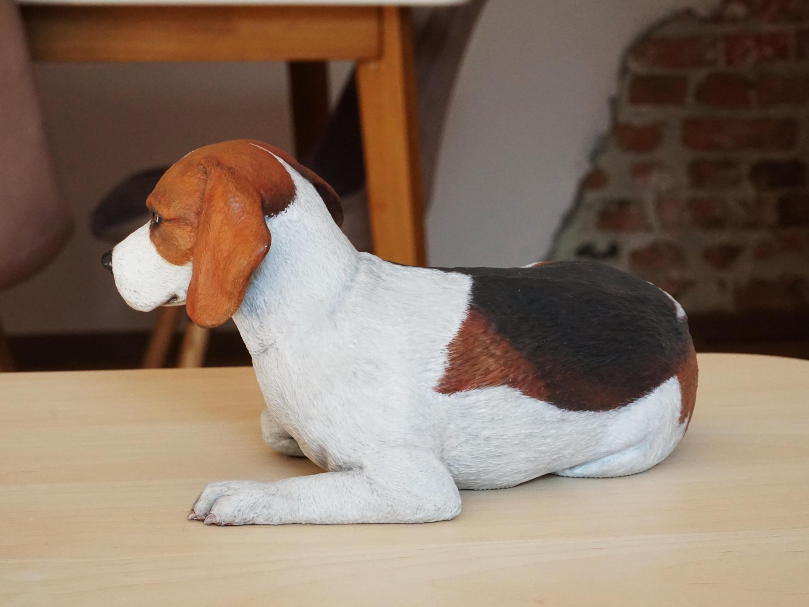 Dog Memorial Handcrafted Sculpture - Custom Pet Loss Dog Grief Figurine ...