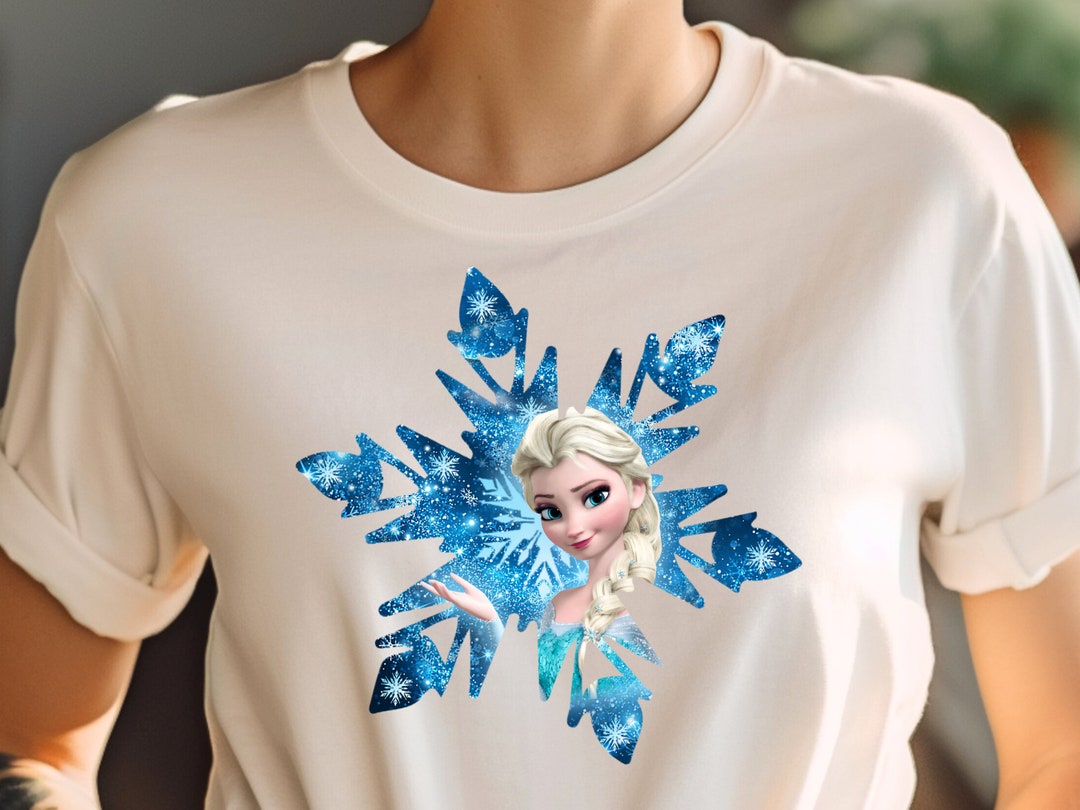 Frozen Elsa T-shirt, Princess Elsa Frozen T-shirt, Disneyland Trip ...
