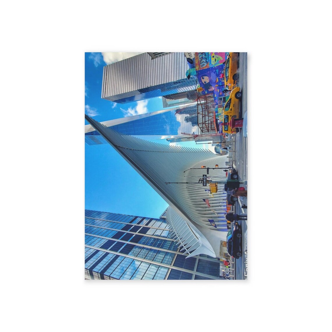 World Trade Center PATH Station Post Card - Etsy