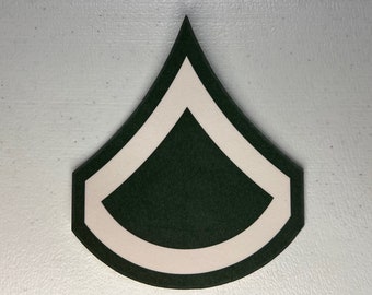 Army Rank Car Decals - Etsy