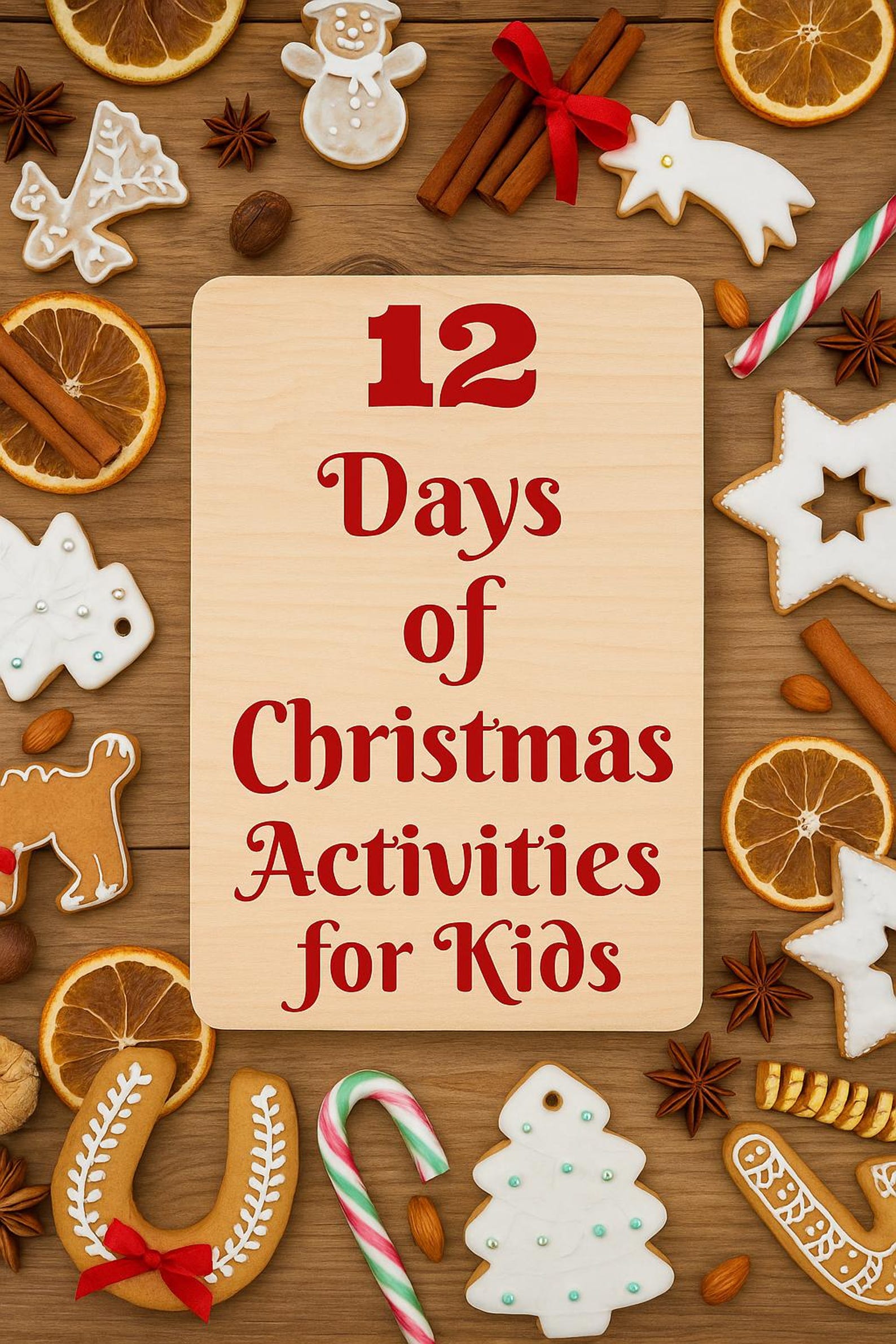 12 Days of Advent Christmas Activities for Kids – Holiday Activity Kit ...