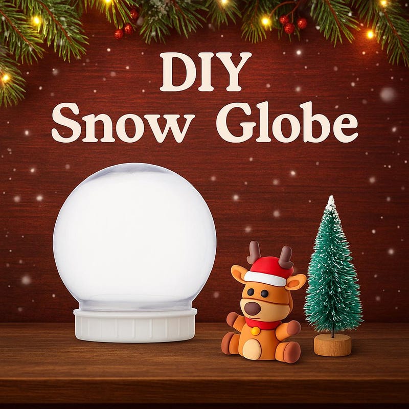 Snow Globe Kit Cat - Etsy