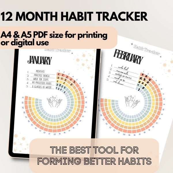 Circle Tracker - Etsy