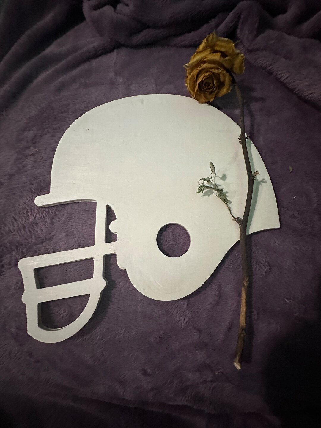 Custom Wood Burned Football Helmet - Etsy