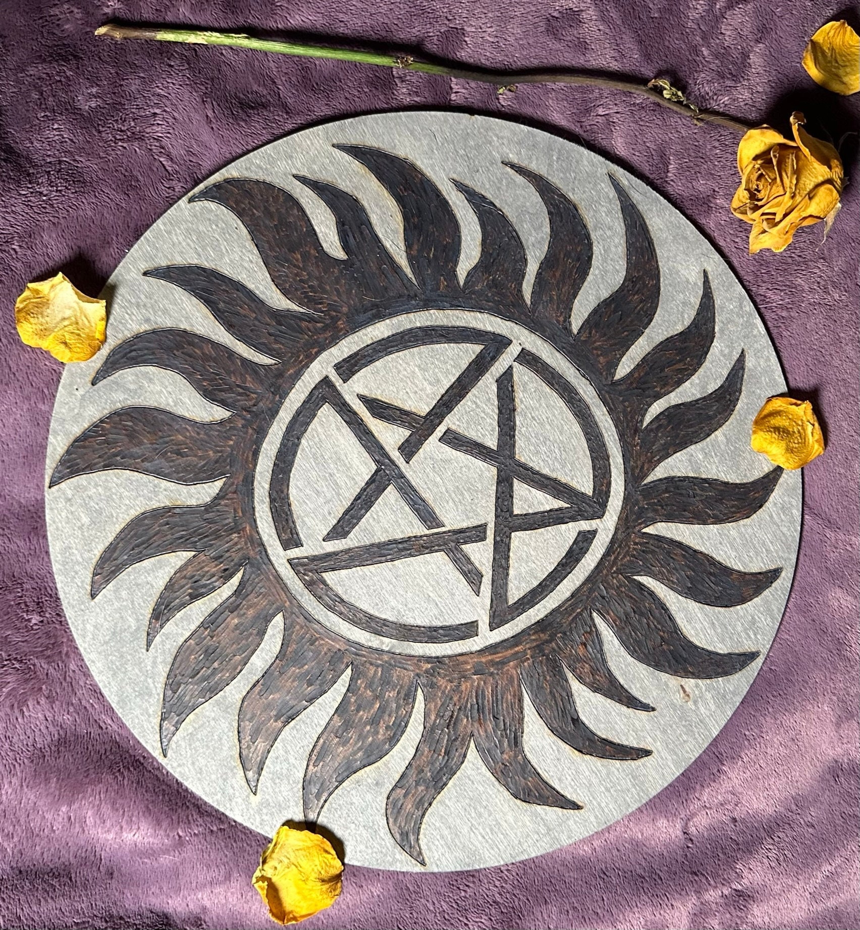 Supernatural Anti Possession Symbol 14x14 - Etsy