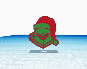 Grinch 3d Print File - Etsy