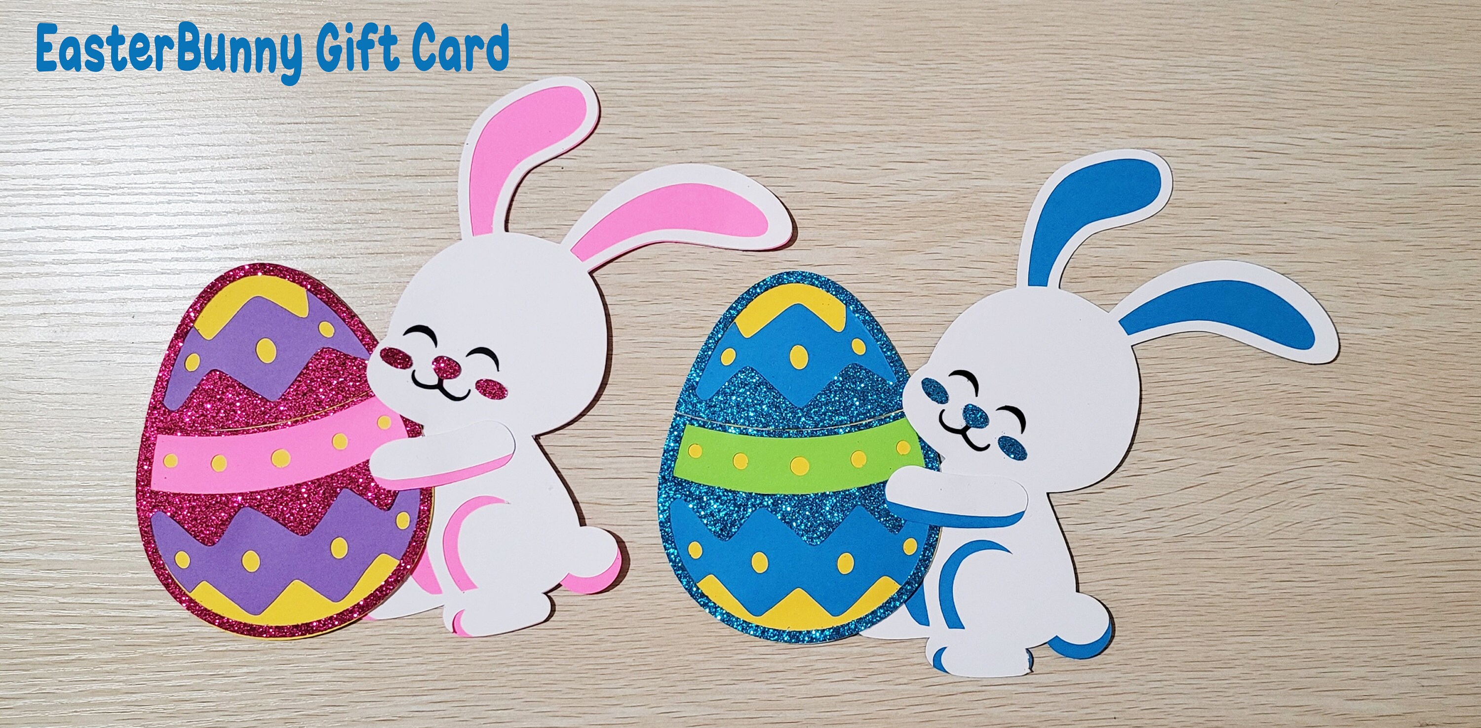 Easter Gift Card Holder Easter Bunny Gift Card Holder Easter Egg Gift ...
