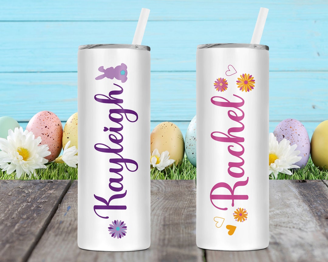 Easter Tumbler, Spring Tumbler, Easter Gift for Girls, Easter Cups ...