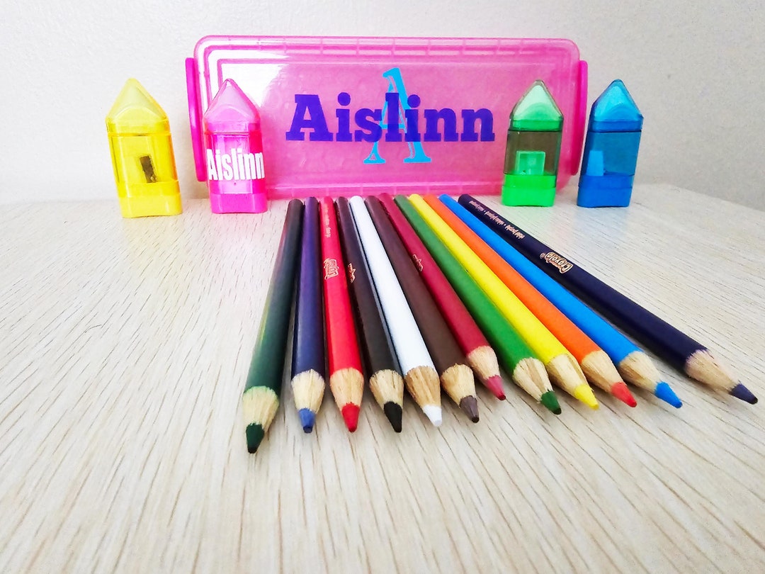 Personalized Pencil Sharpener With Eraser Custom Back to School ...
