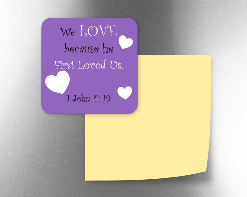 Scripture Magnets Bible Verse Fridge Magnets Faith Christian - Etsy