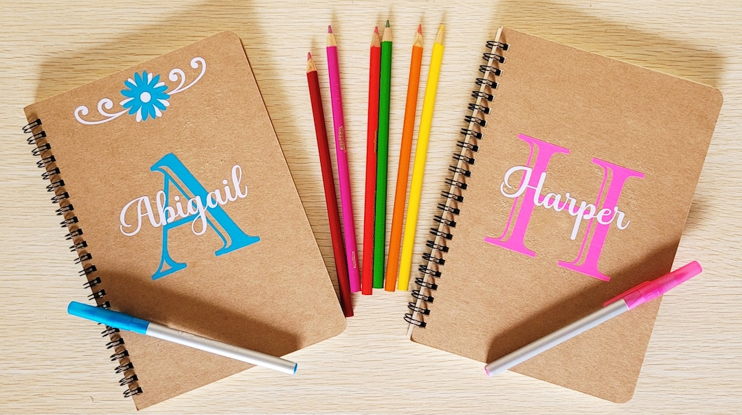 Personalized Girls Summer Notebooks Personalized Girls Party Favors ...