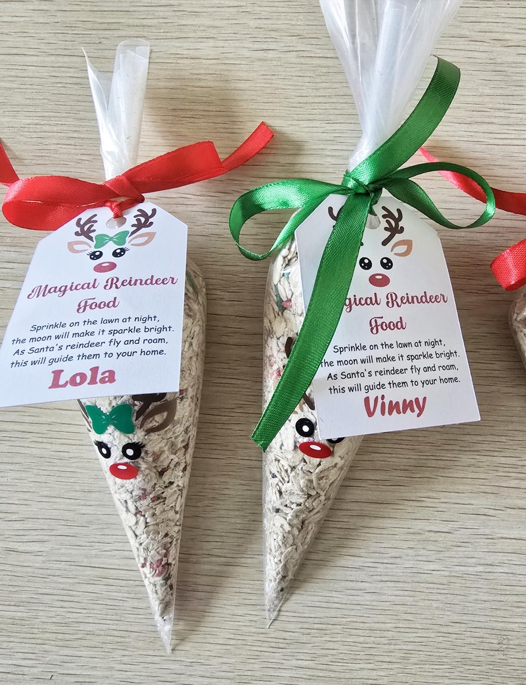 Personalized Magic Reindeer Food Christmas Eve Box Filler Christmas ...