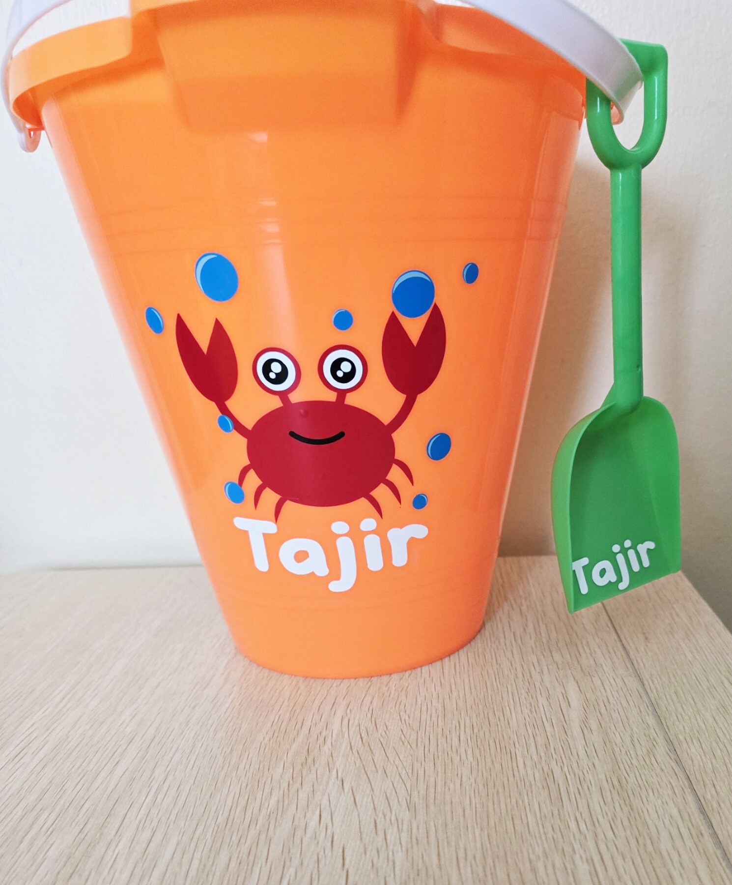 Personalized Kids Beach Pail With Shovel Kids Beach Party Favors Beach ...