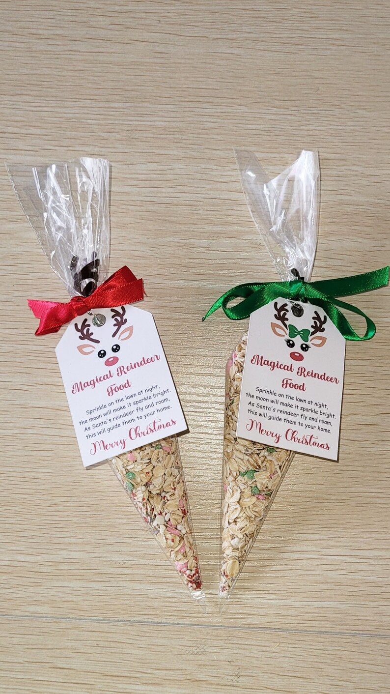 Personalized Magic Reindeer Food Christmas Eve Box Filler Christmas ...