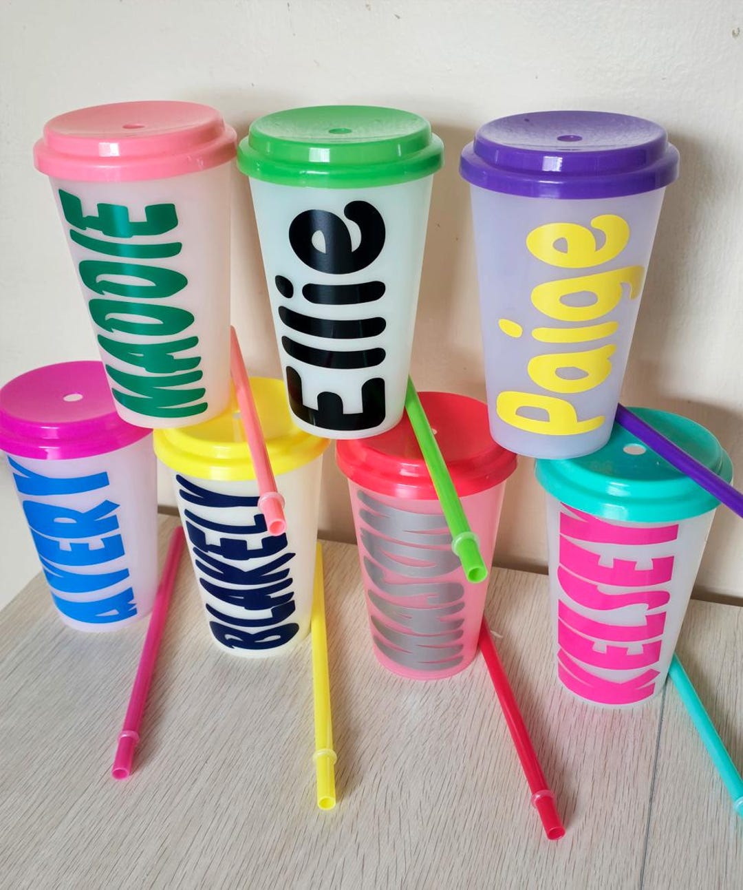 Kids Party Favors, Personalized Color Changing Kids Cups, Kids Party ...
