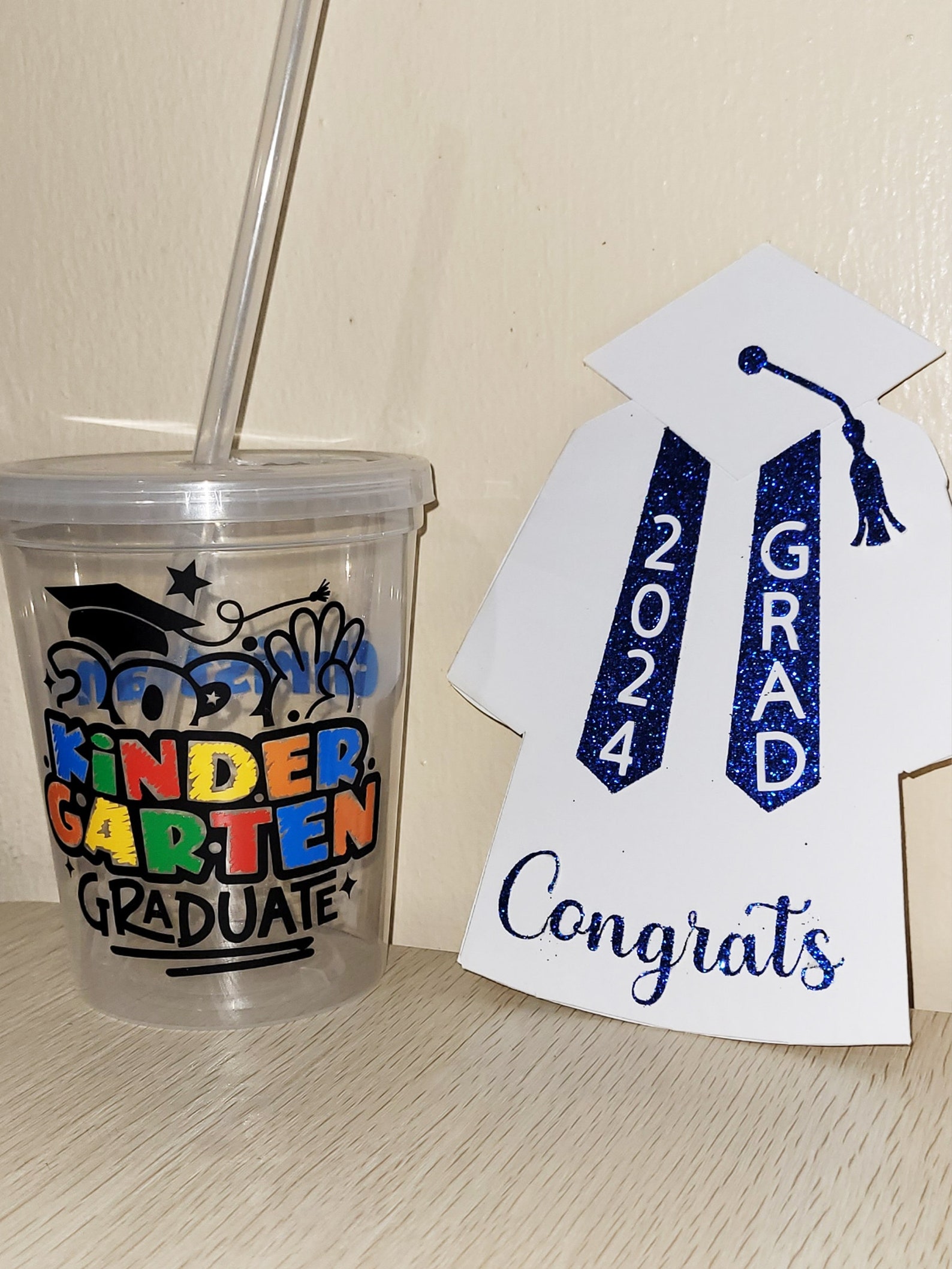 Graduation Gift Card Holder Cap and Gown Graduation Card ...