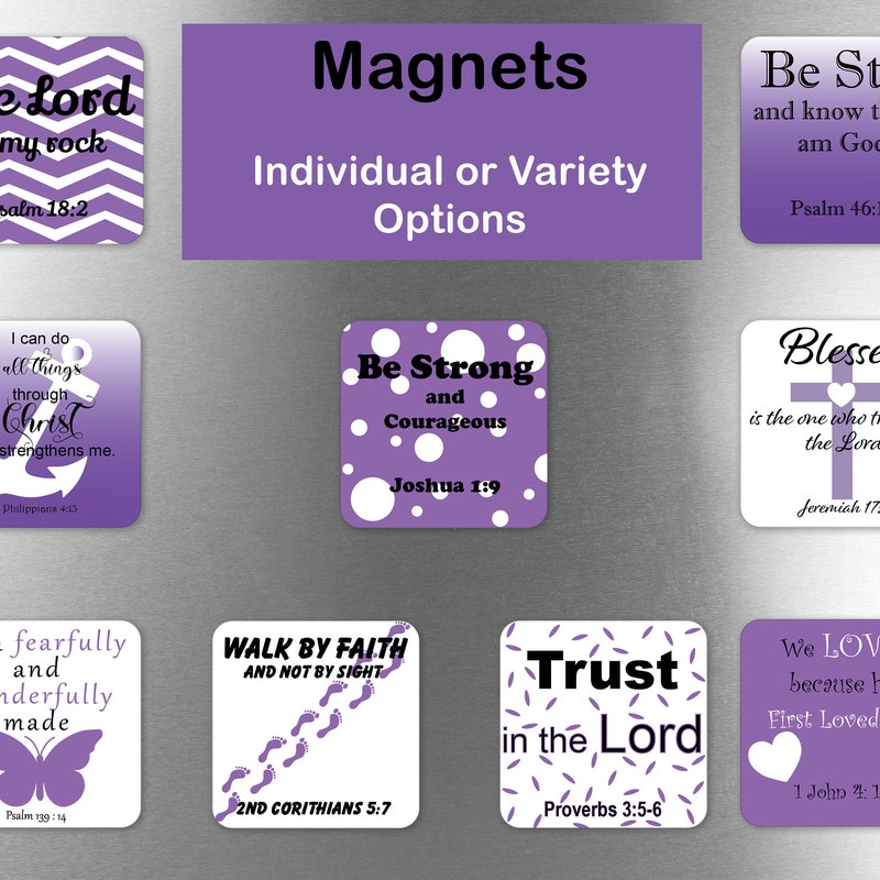 Scripture Magnet - Etsy