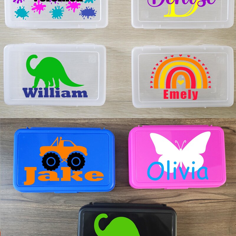 School Pencil Box - Etsy