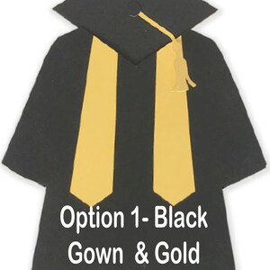 Graduation Gift Card Holder Cap and Gown Graduation Card ...