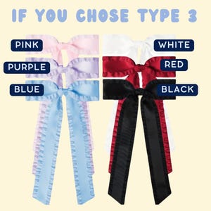 Custom Embroidered Concert Bows, Gifts for Her, Music Lovers - Etsy