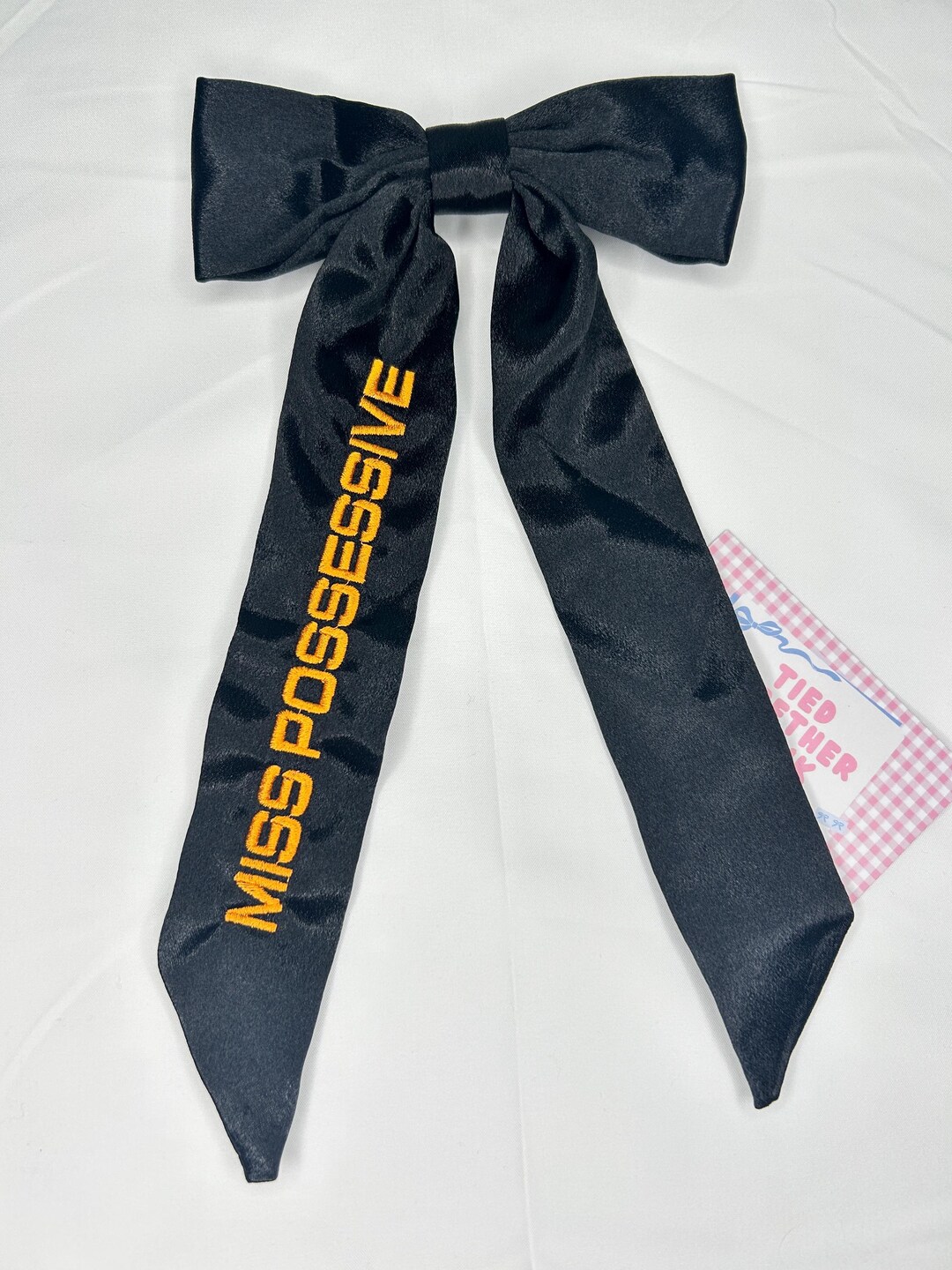 Custom Embroidered Concert Bows, Gifts for Her, Music Lovers - Etsy