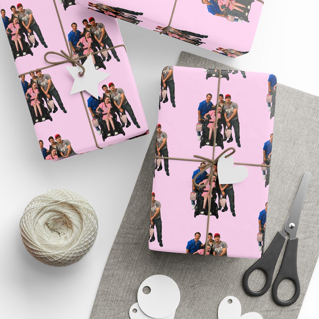 Customized Fan Picture With Celebrity Wrapping Paper, Gifts for ...