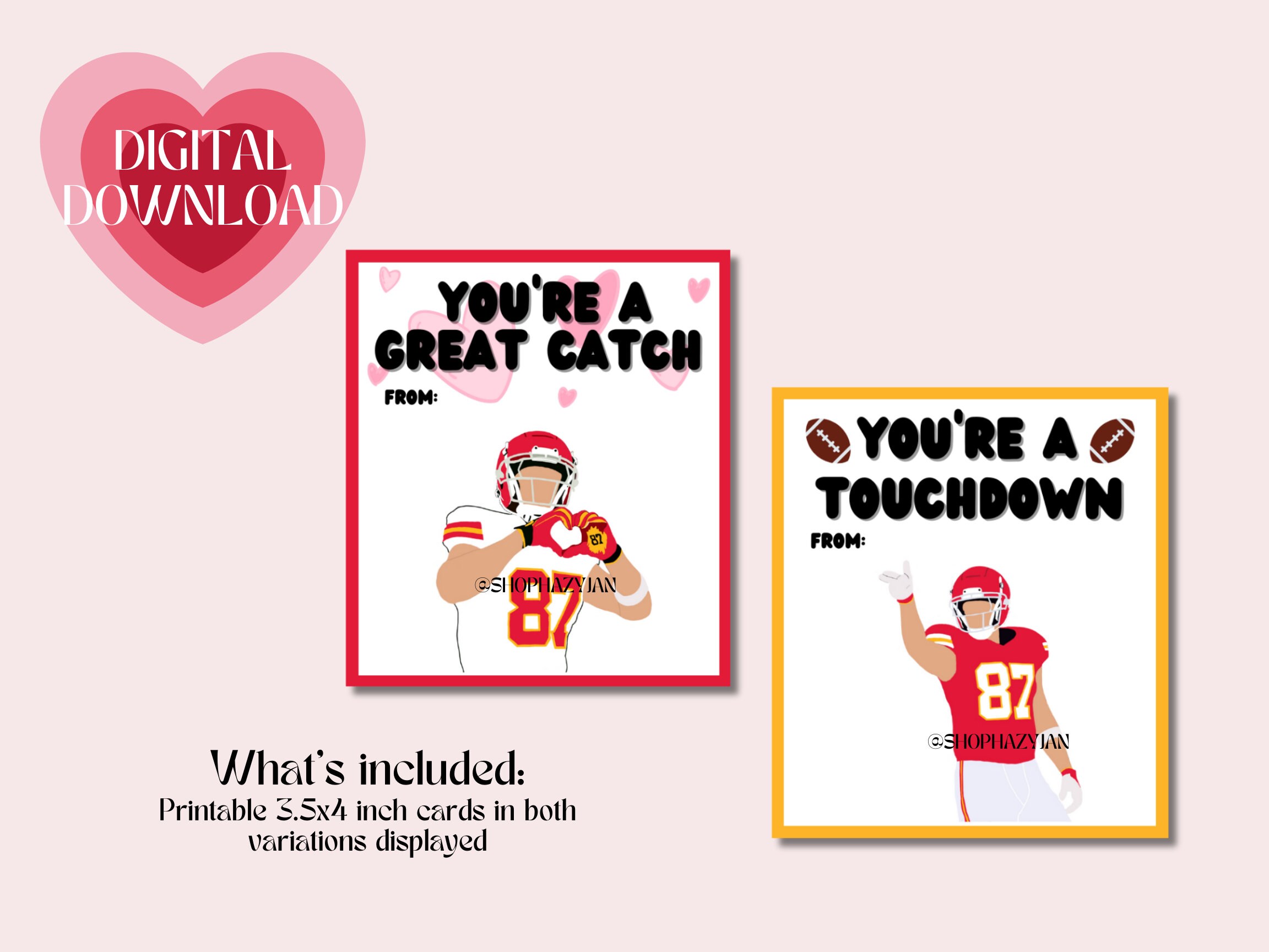 Travis Kelce Kansas City Chiefs Instant Printable Digital Funny Cute ...