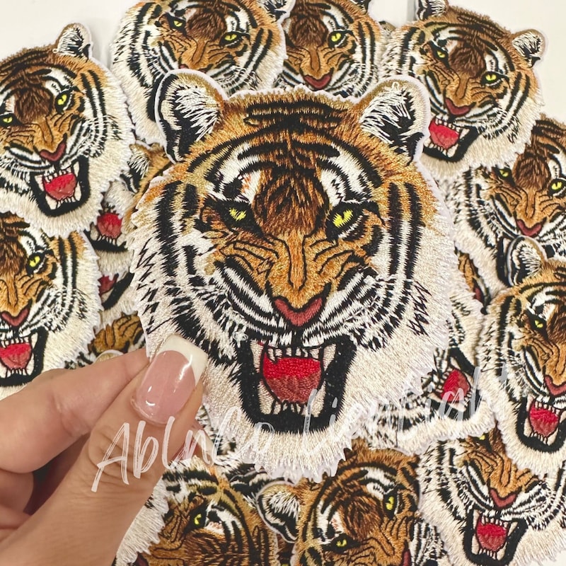 Tiger Patch for Clothes - Etsy
