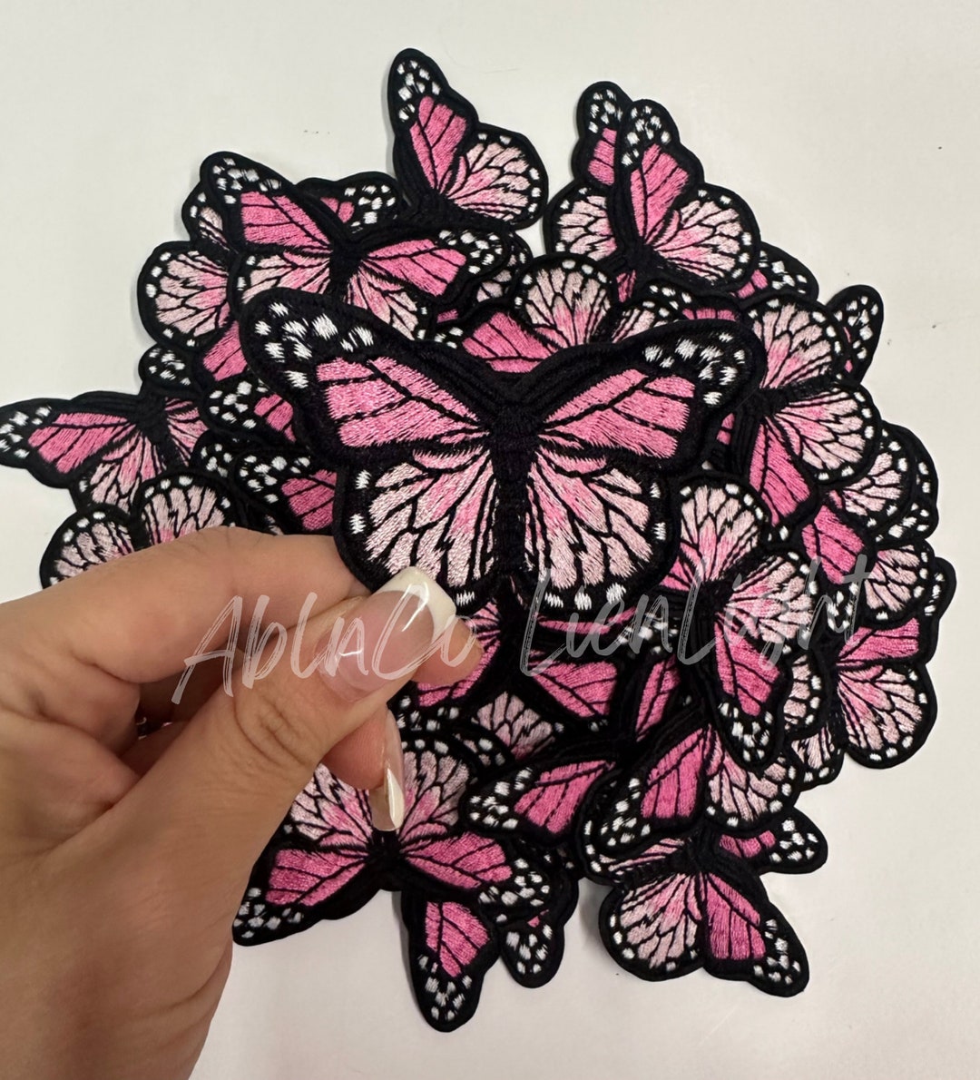 Butterfly Patch, Pink Butterfly Patch, Retro Patch, Trucker Hat Patch ...