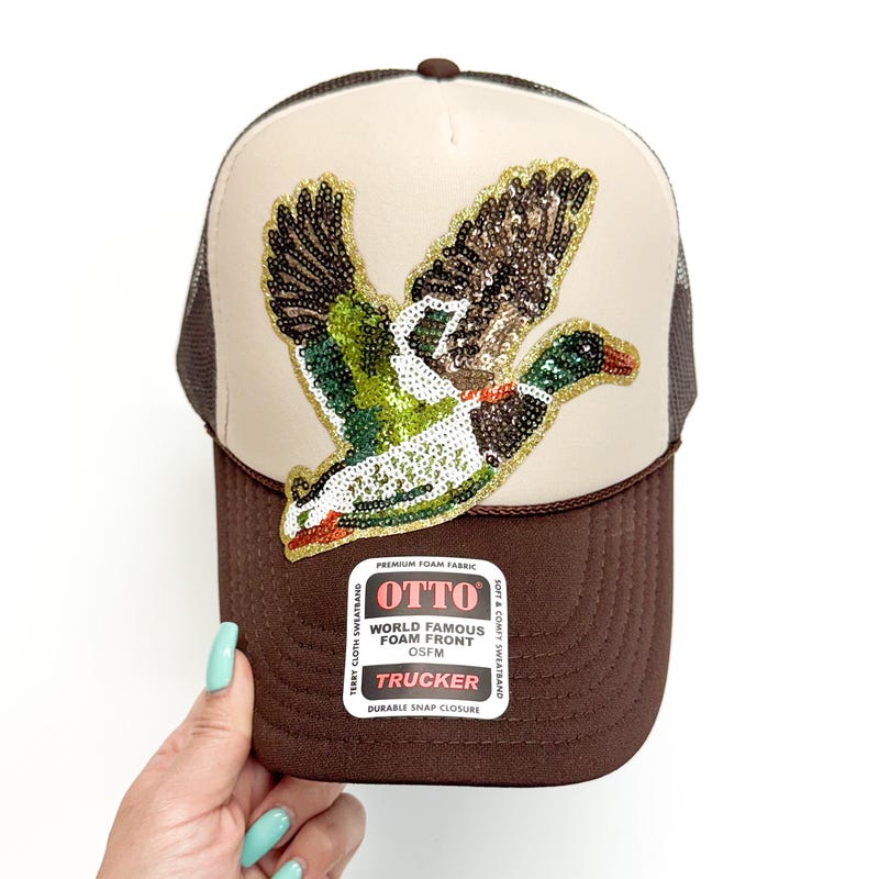 Duck Trucker Hat Womens - Etsy