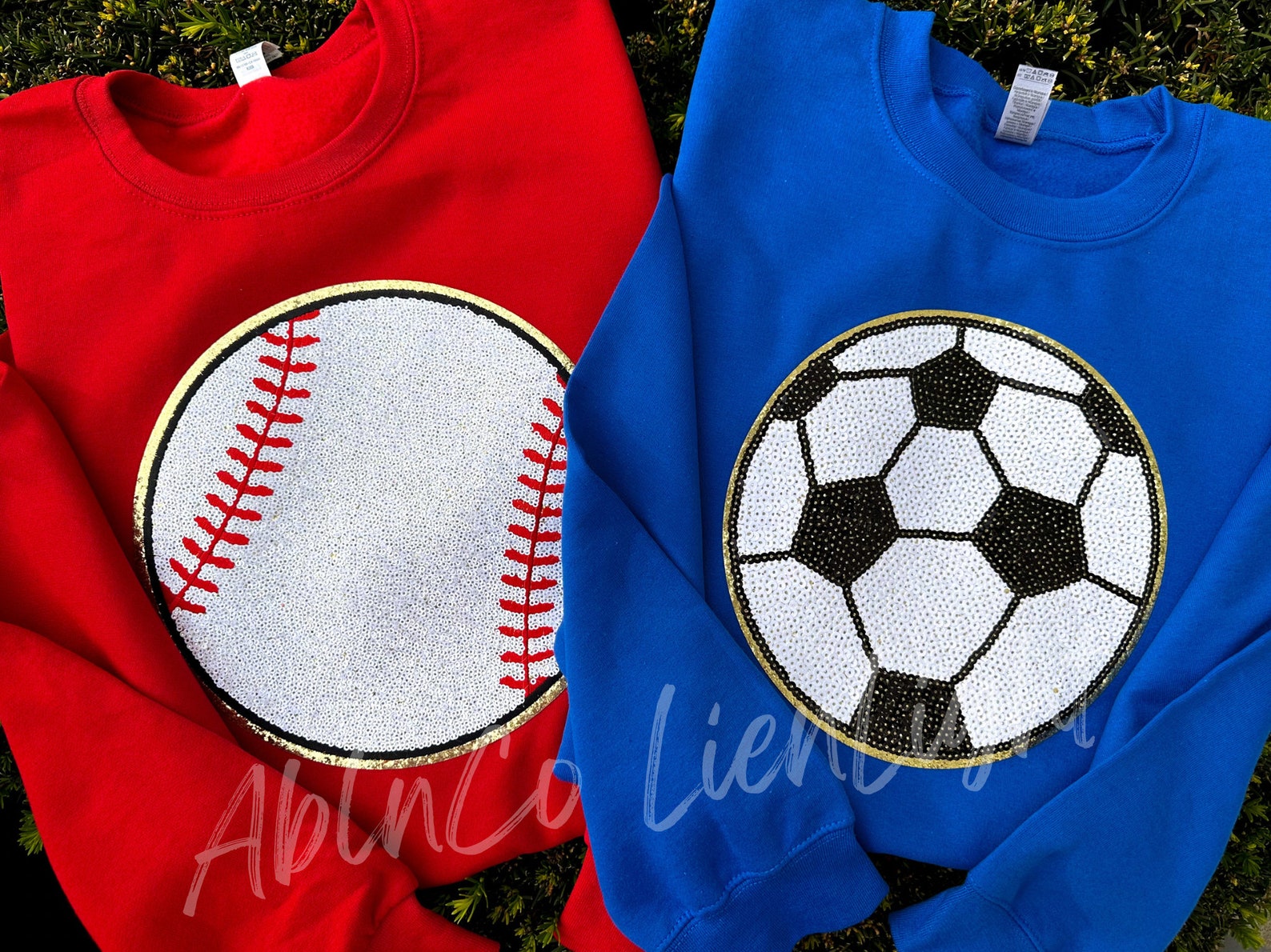 Large Baseball Sequin Chenille Patch: Game Day Iron-on - Etsy