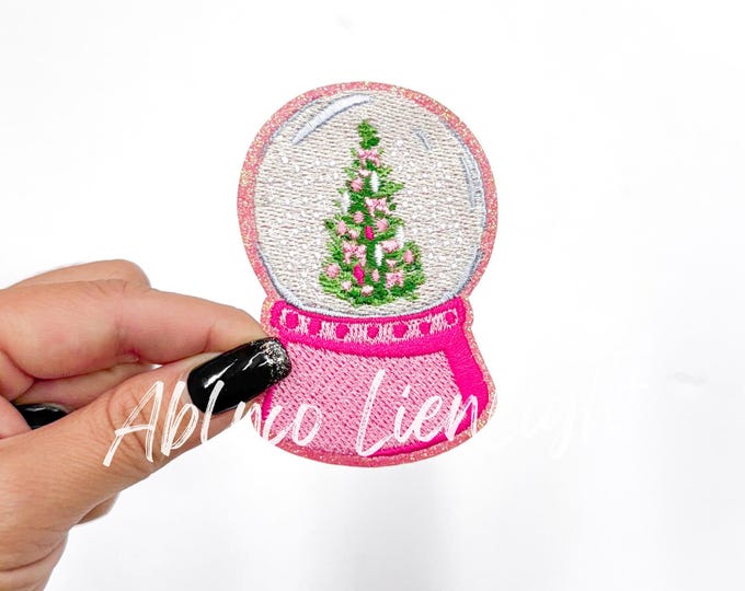 Pink Preppy Gingerbread House Patch, Preppy Patch, Iron on Christmas ...