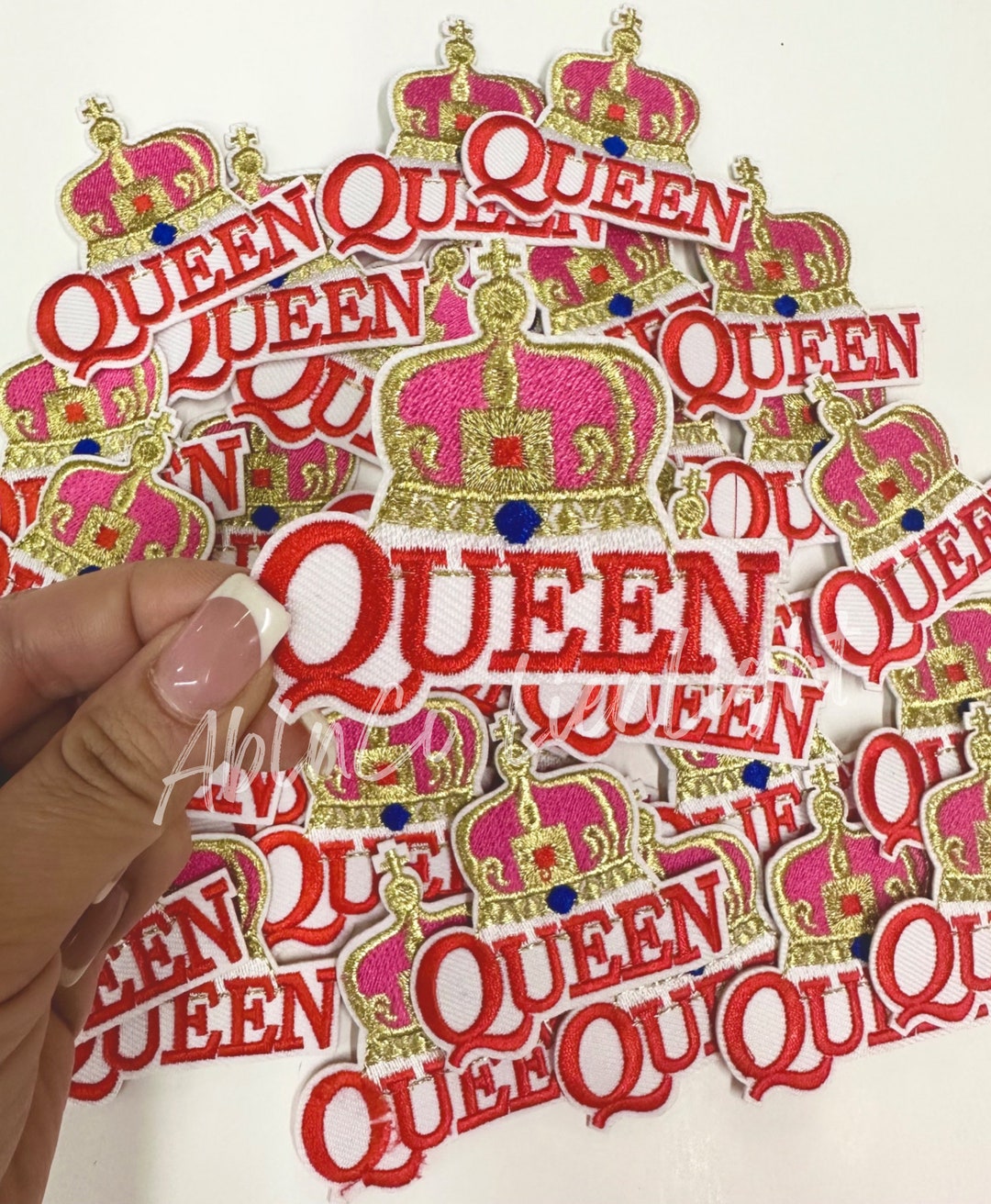 Queen Patch, Crown Patch, Trucker Hat Patch, Hat Patches, Small Patches ...