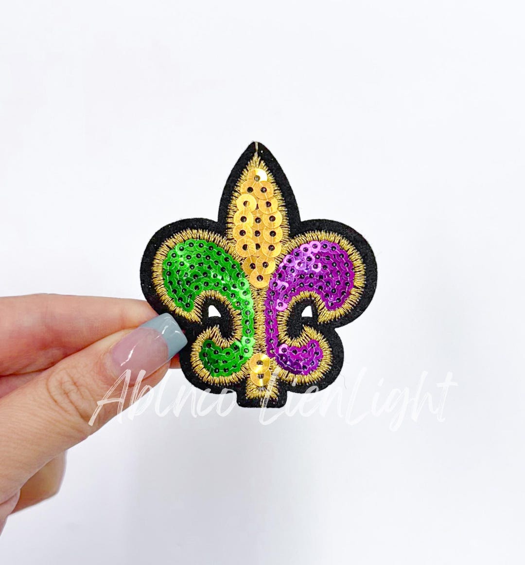 Fluer De Lis Patch, Mardi Gras Patches, Sequins Mardi Gras, Trucker Hat ...