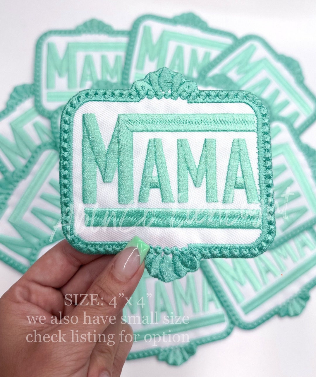 Mama Patch, Trucker Hat Patches, Turquoise Patch, Rodeo Patch, Cowboy ...