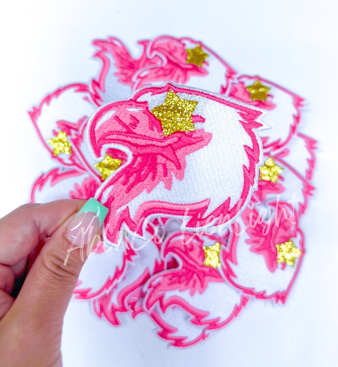 Eagle Patch, Mascot Patches, Trucker Hat Patches Iron On, Preppy Mascot ...