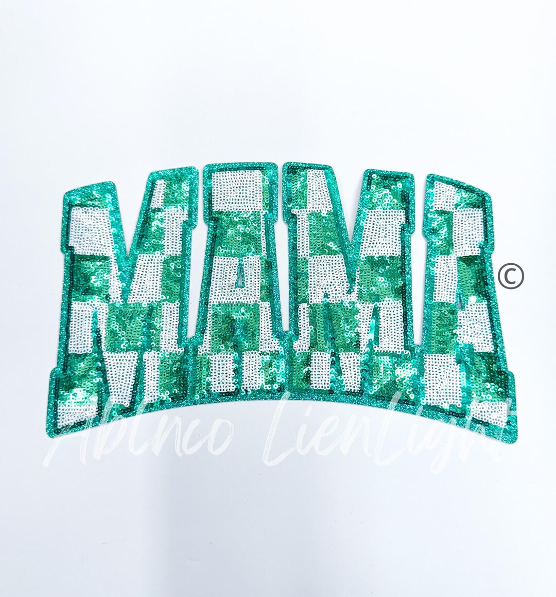 Teal Mama Patch, Checkered Mama Patch, Sequins Patch, Big Shirt Patches ...
