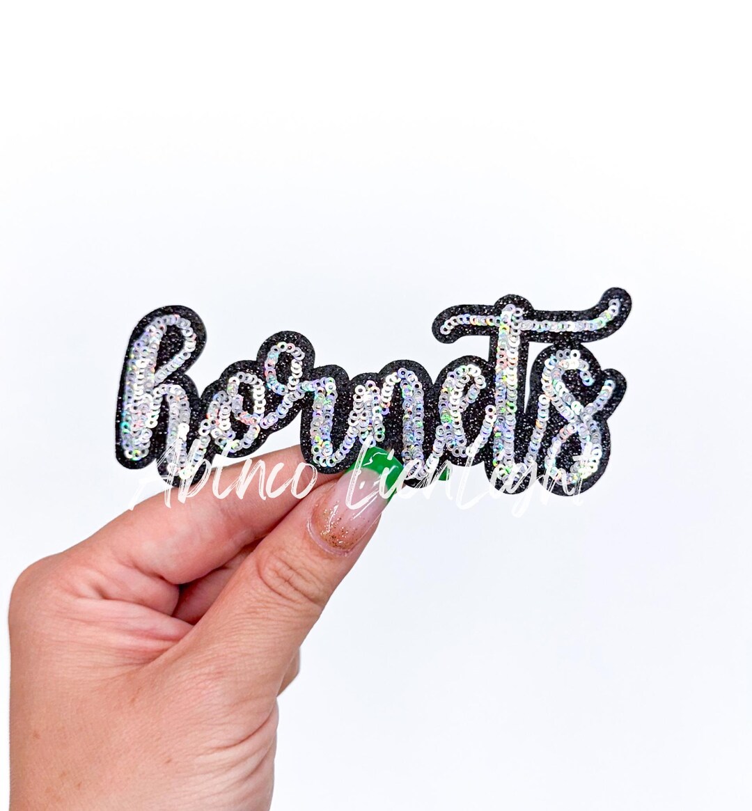 Hornets Sequin Script Patch: Iron on Mascot Patch (4.25" L) - Etsy