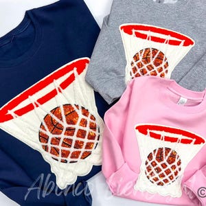 Basketball Hoop Patch, Sequins Basketball Patch, Game Day Patch, Big Iron on Patch, Mama Patch ...