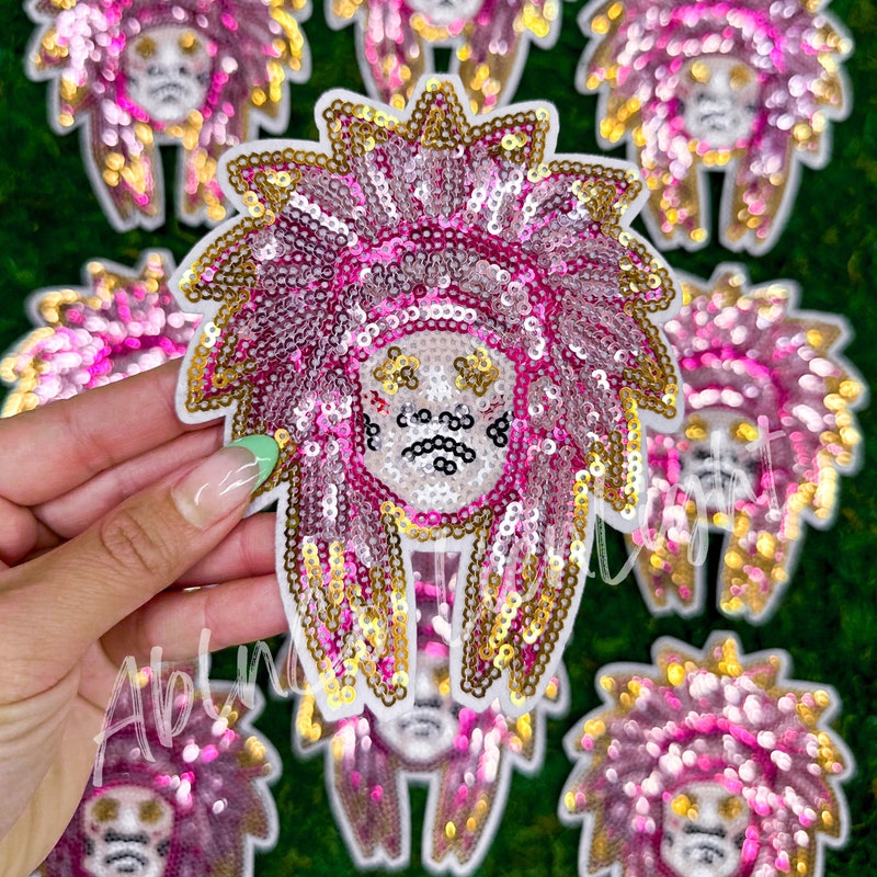 Sequined Patch - Etsy