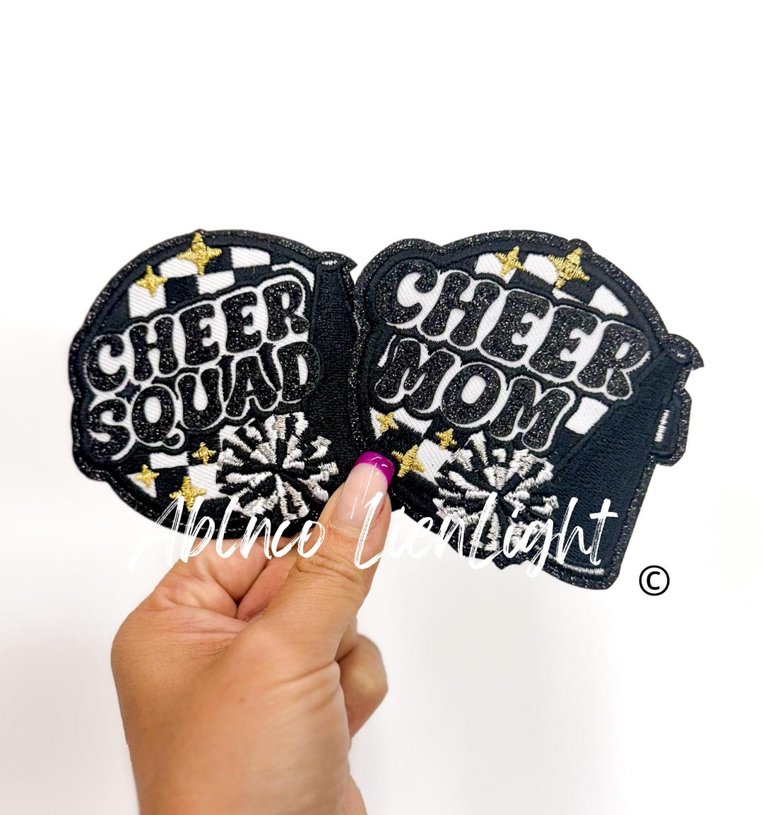 Cheer Patches, Black Cheer Patch, Cheer Squad Patch, Cheer Mom Patch ...