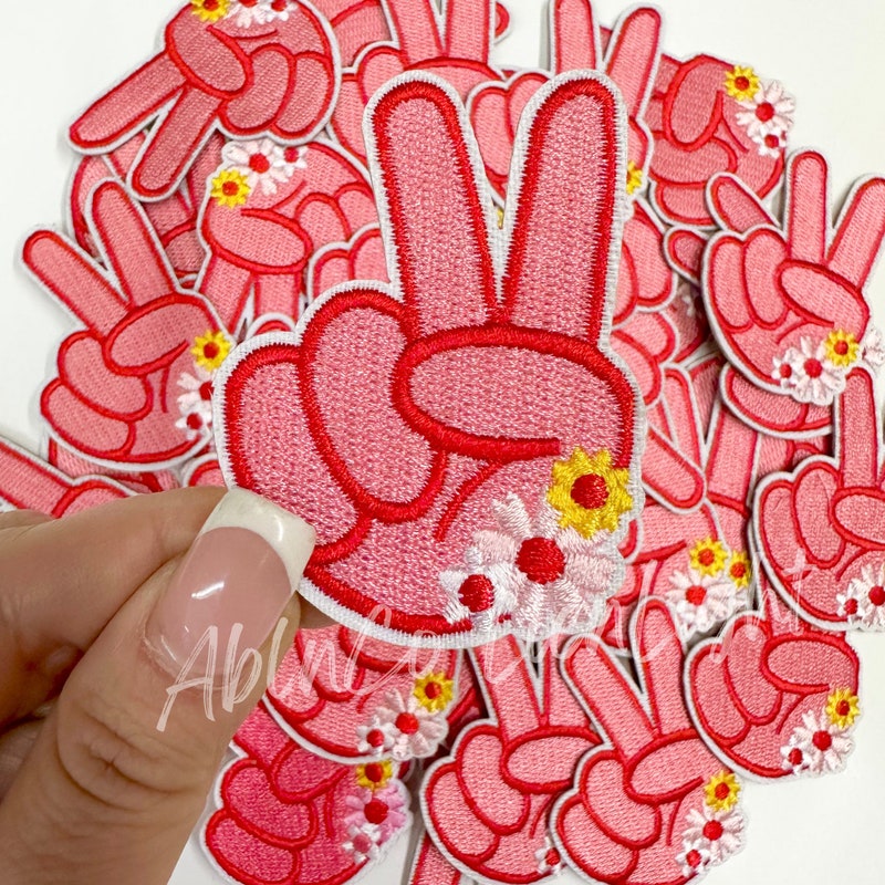 Peace Sign Patch - Etsy
