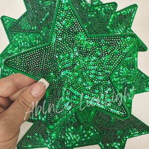 Star Patch, Sequin Star Patch, Small Patches, Iron on Patch, Trucker Hat Patches, Jacket Patches ...