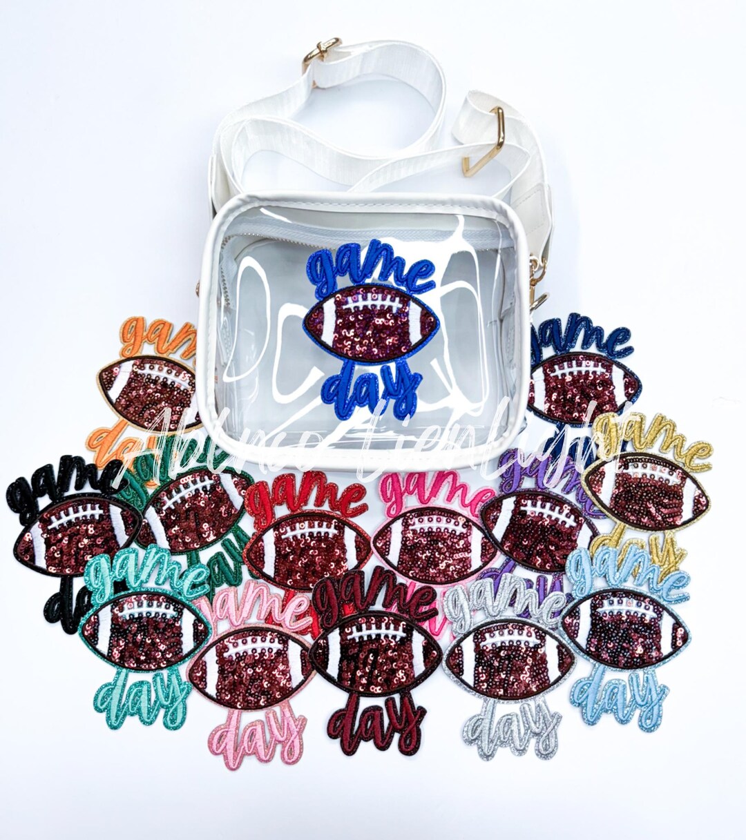Game Day Bag, Football Game Bag, Custom Stadium Bag, Clear Stadium Bag ...