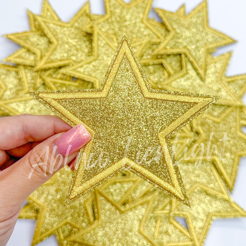 Big Gold Patches - Etsy