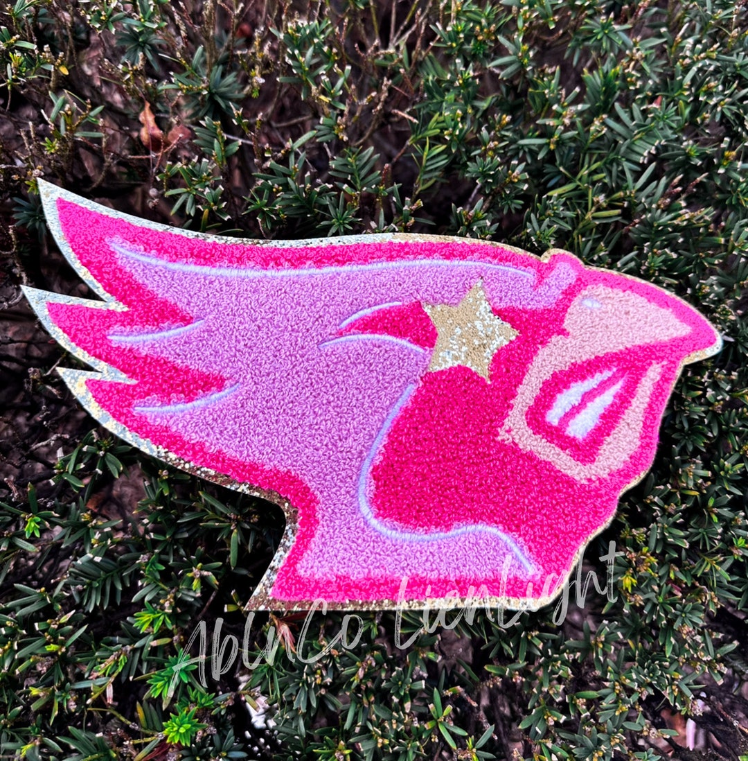 Cardinals Chenille Mascot Patch, Mascots Glitter Patch, Baseball Mom ...