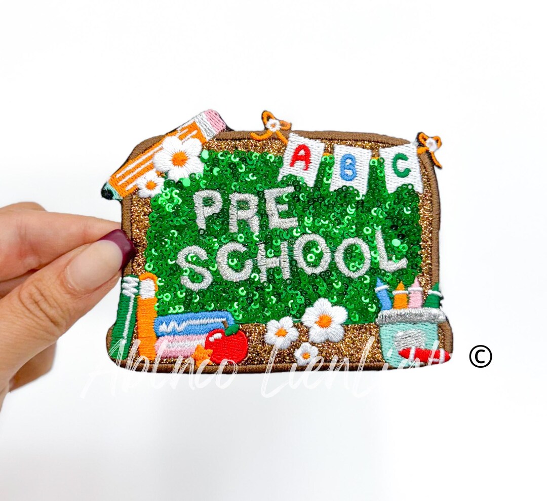 Pre School Teacher Patch, Teacher Patch, School Patches, School Subject ...