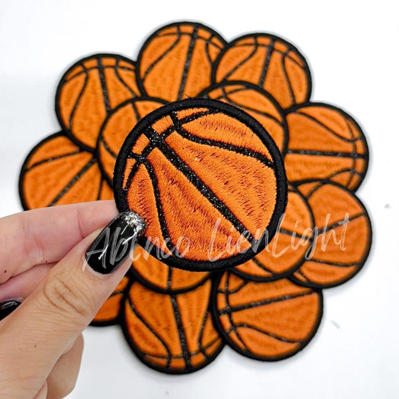 Basketball Patch - Etsy