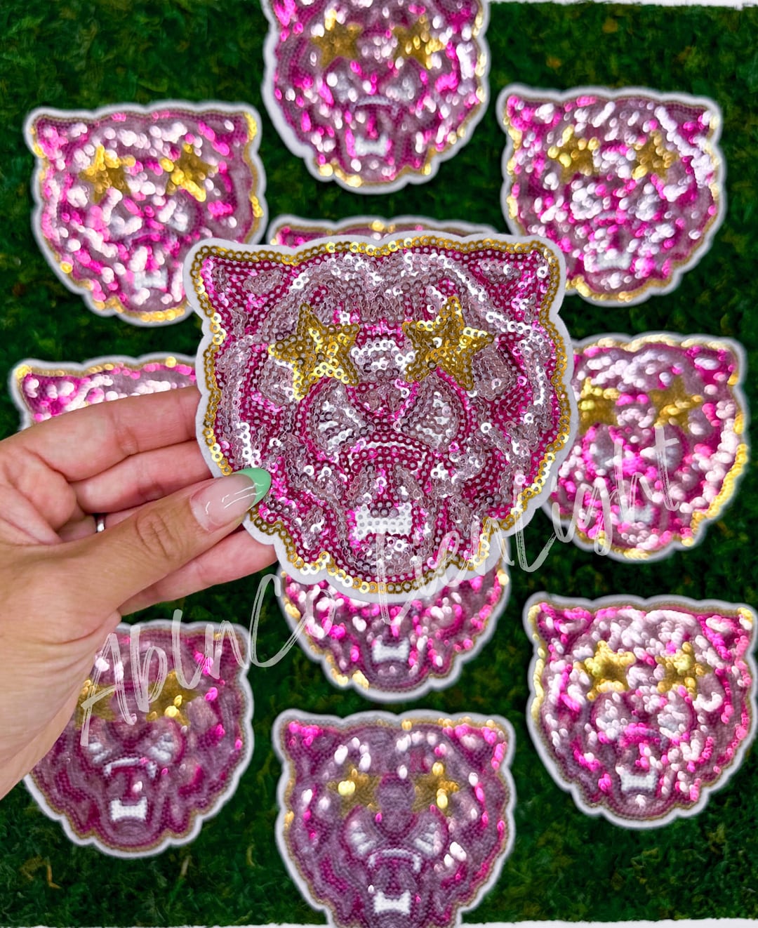 Wildcats, Mascot Patch, Preppy Pink, Sequin Chenille Patch, Kentucky, Game Day, College Spirit ...