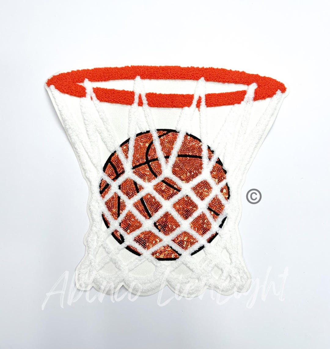 Basketball Hoop Patch, Sequins Basketball Patch, Game Day Patch, Big Iron on Patch, Mama Patch ...